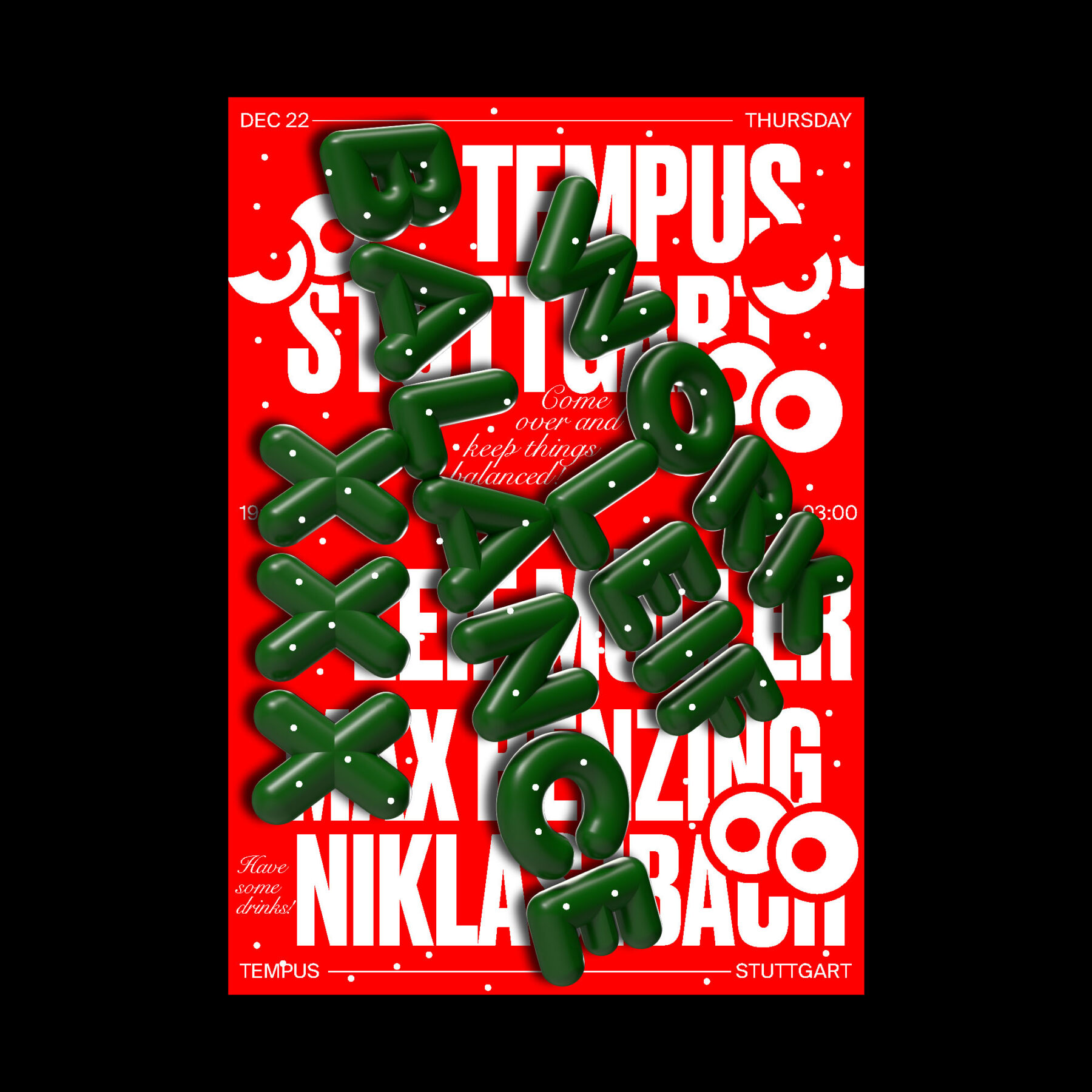 Bareis + NicolausPosters 2021–2022 - Bareis + Nicolaus